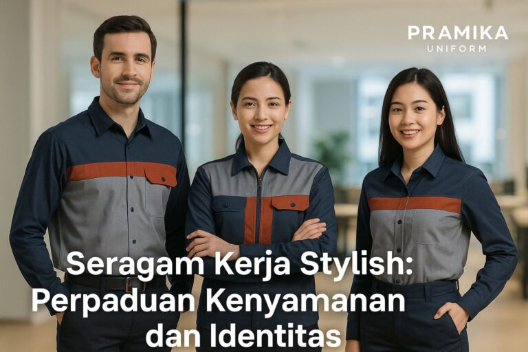 Seragam Kerja Stylish: Perpaduan Kenyamanan dan Identitas - Pramika Uniform