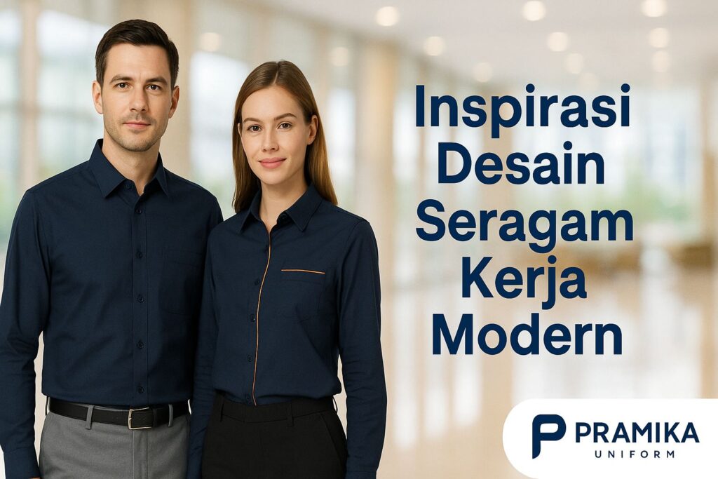 Inspirasi Desain Seragam Kerja Modern untuk Tim Perusahaan - Pramika ...